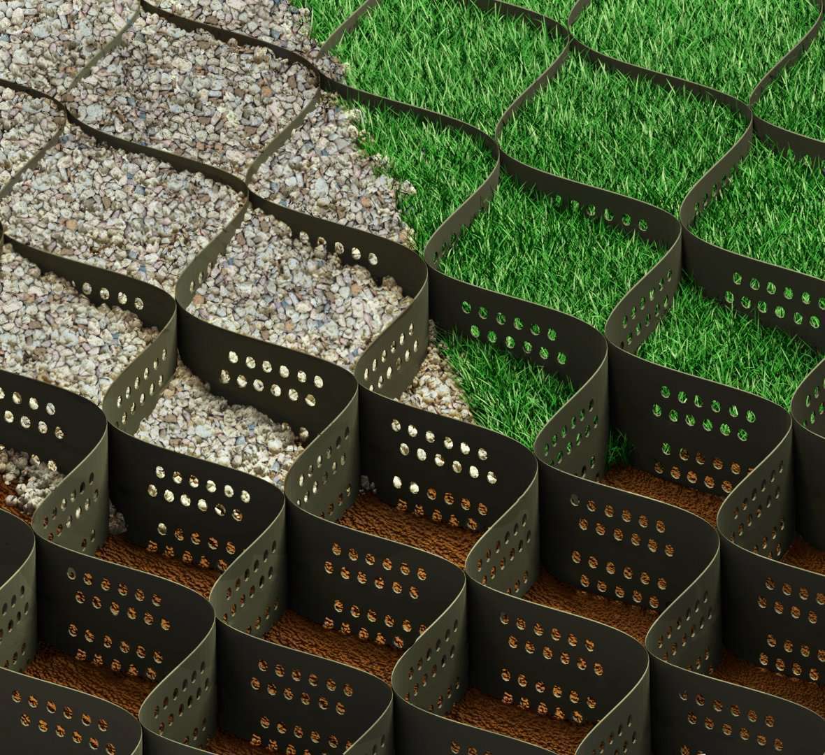 GeoCell Ground Grid | Erosion Control Grid | Vodaland USA