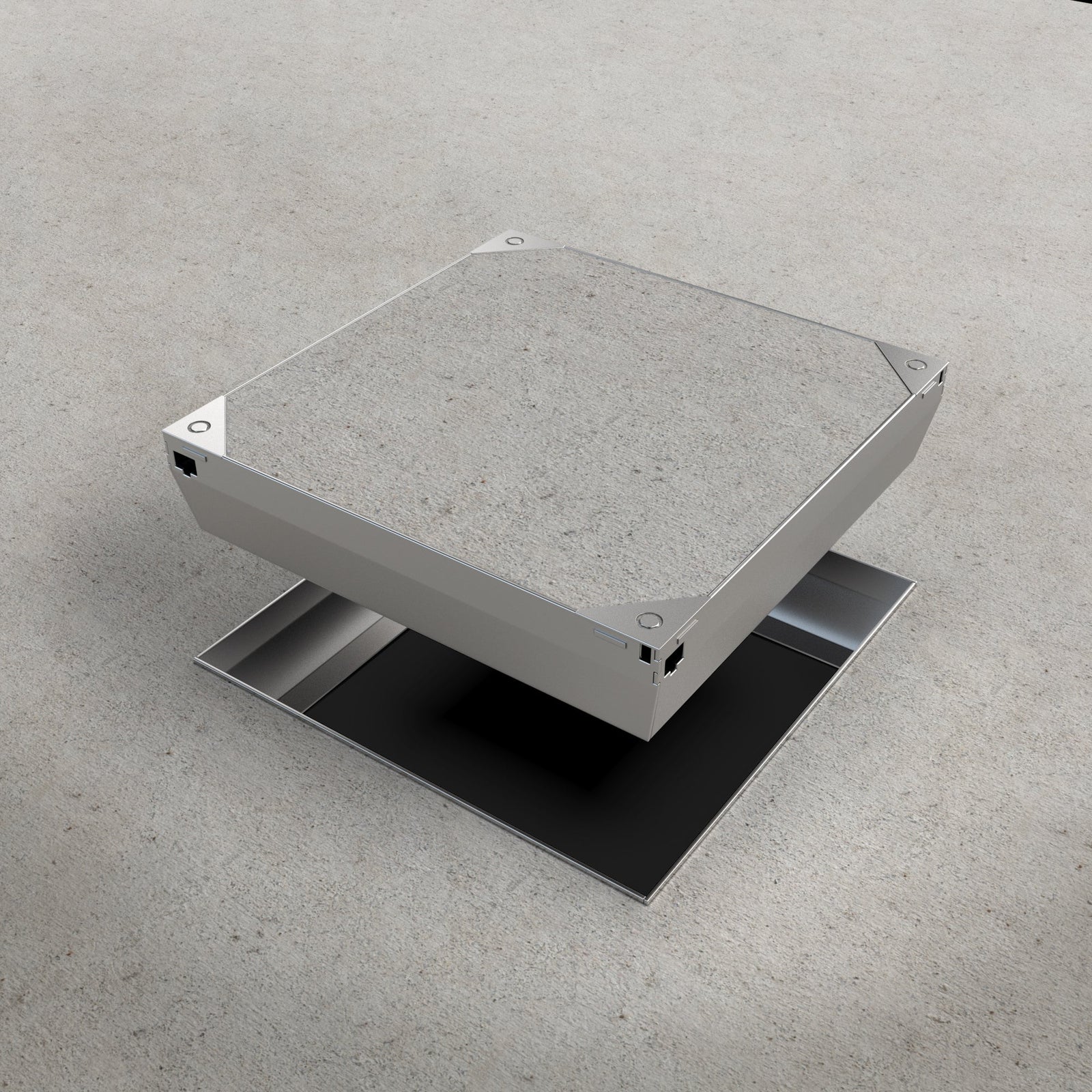 15x15 Stainless Steel Fillable Access Cover