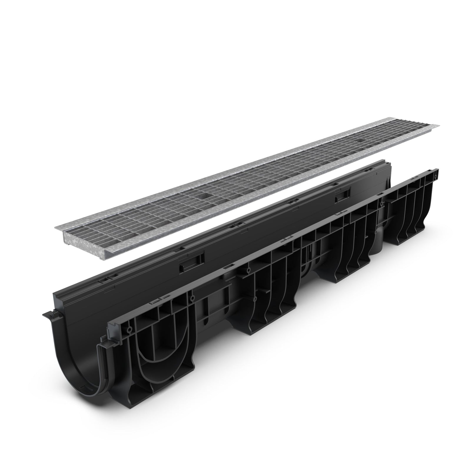 4" Channel Galvanized Steel B Class Package (ADA)