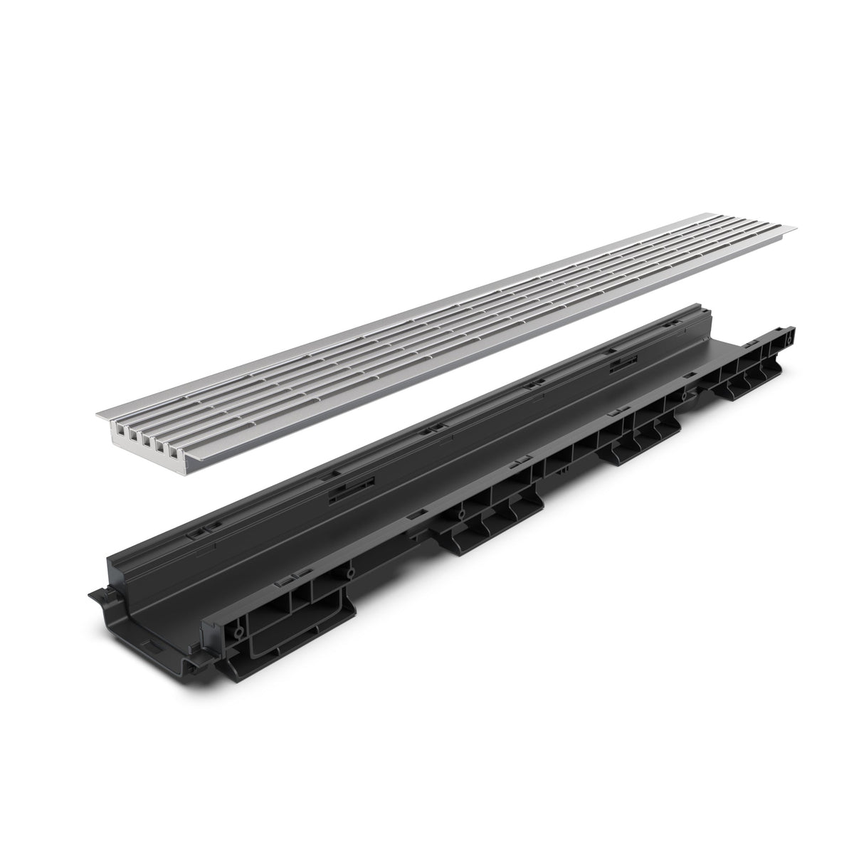 4" Stainless Steel Channel Drain - ADA Compliant | Vodaland USA