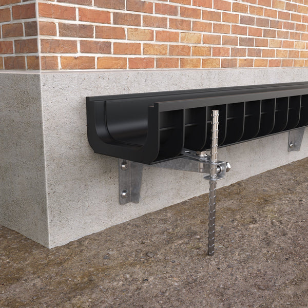 4" Channel Wall Slot Installation Mounting Bracket