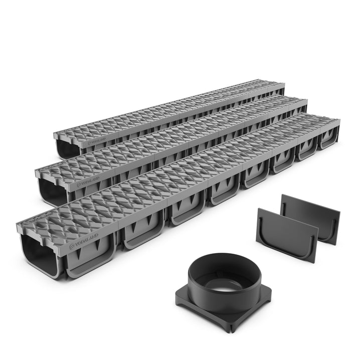Trench Drain & Channel Drain Systems | Vodaland