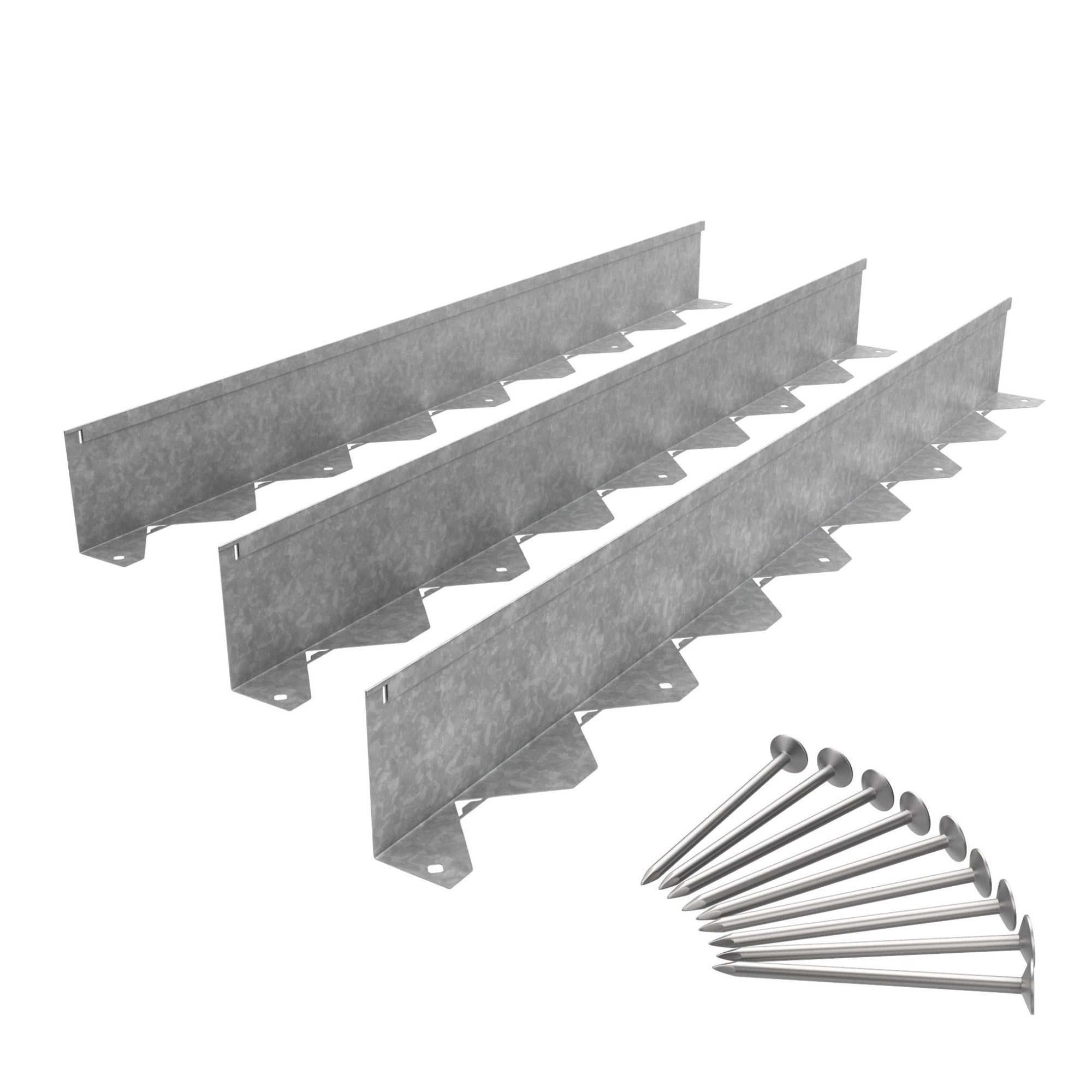 Galvanized Steel Edging System | Vodaland