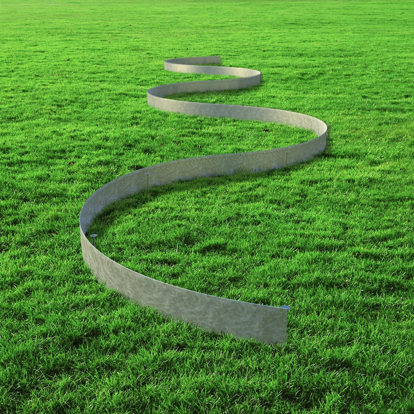 Galvanized Steel Edging System | Vodaland