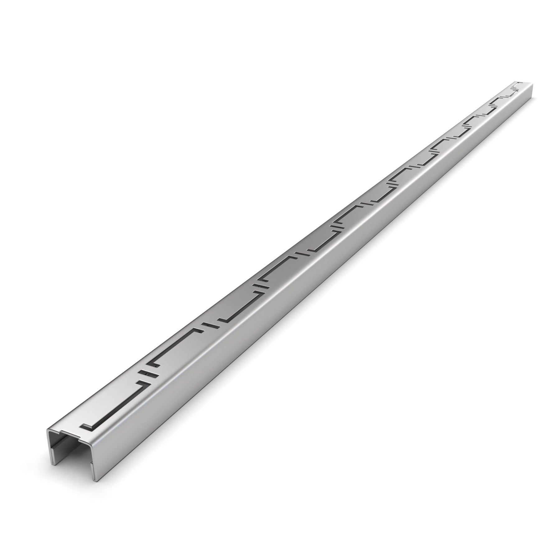 Stainless Steel Drain Cover - ADA, Heel-Proof Slotted Grate