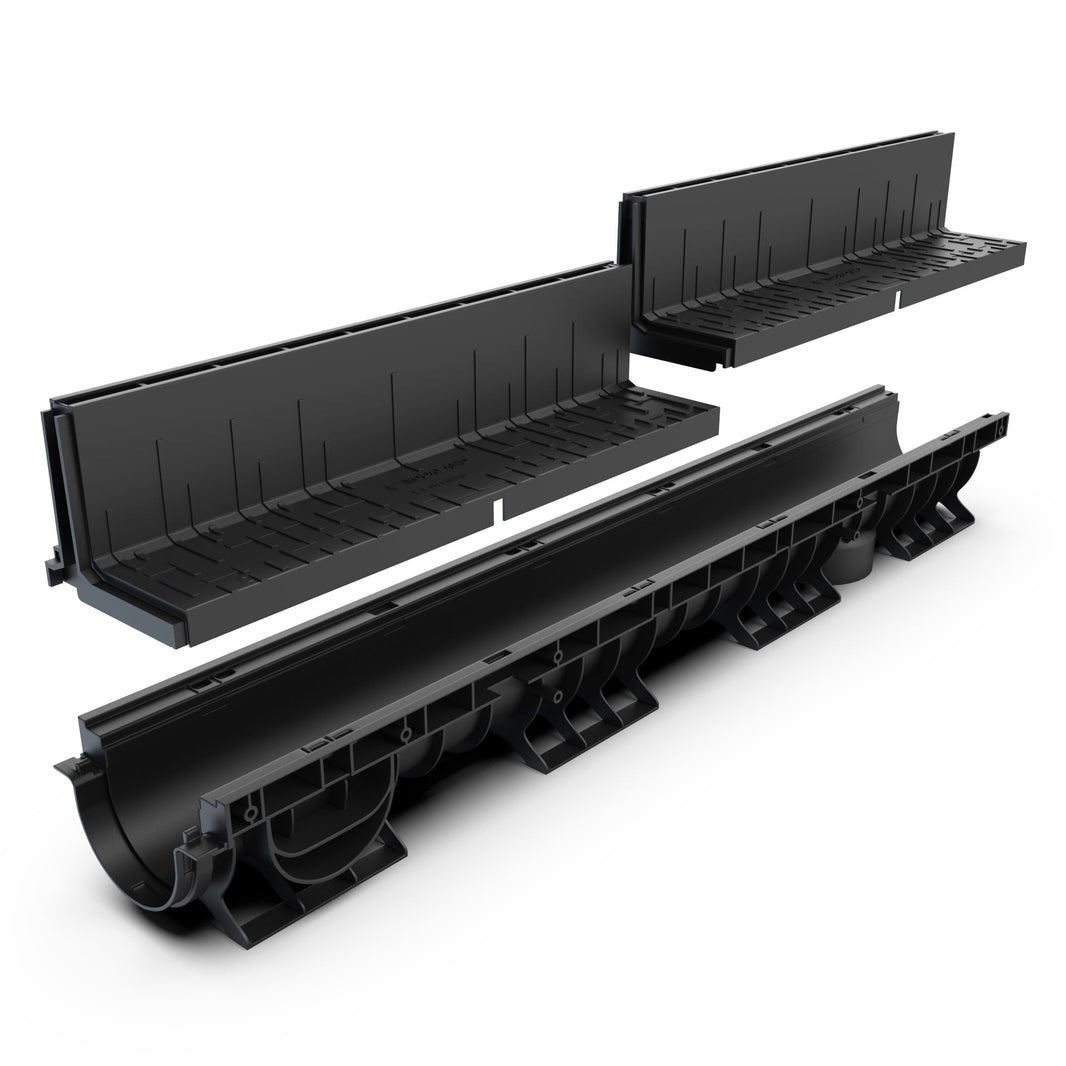 Pre-Sloped Trench Drains and Channel Drains | Vodaland USA