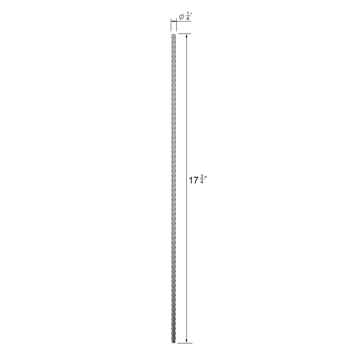 Rebar Rods Galvanized 18"