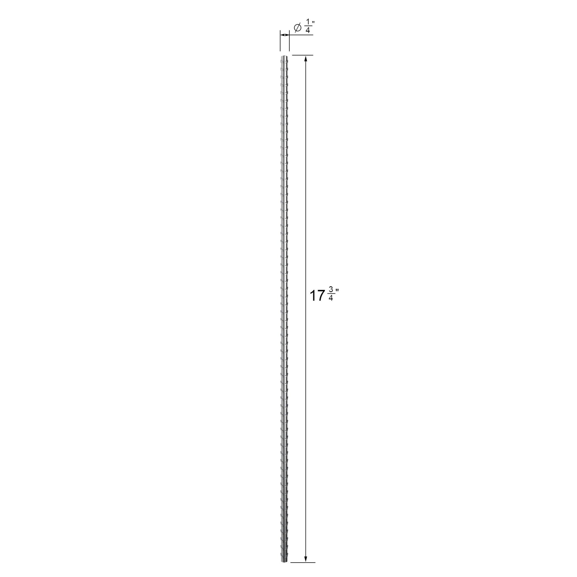 Rebar Rods Galvanized 18"