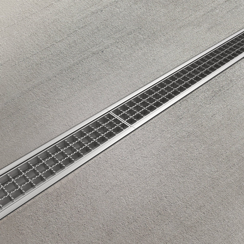 Stainless Steel Pre Sloped Channel Drain - 2 inch | Vodaland USA