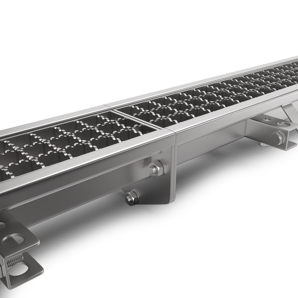 Stainless Steel Pre Sloped Channel Drain - 2 inch | Vodaland USA