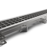 Stainless Steel Pre Sloped Channel Drain - 2 inch | Vodaland USA