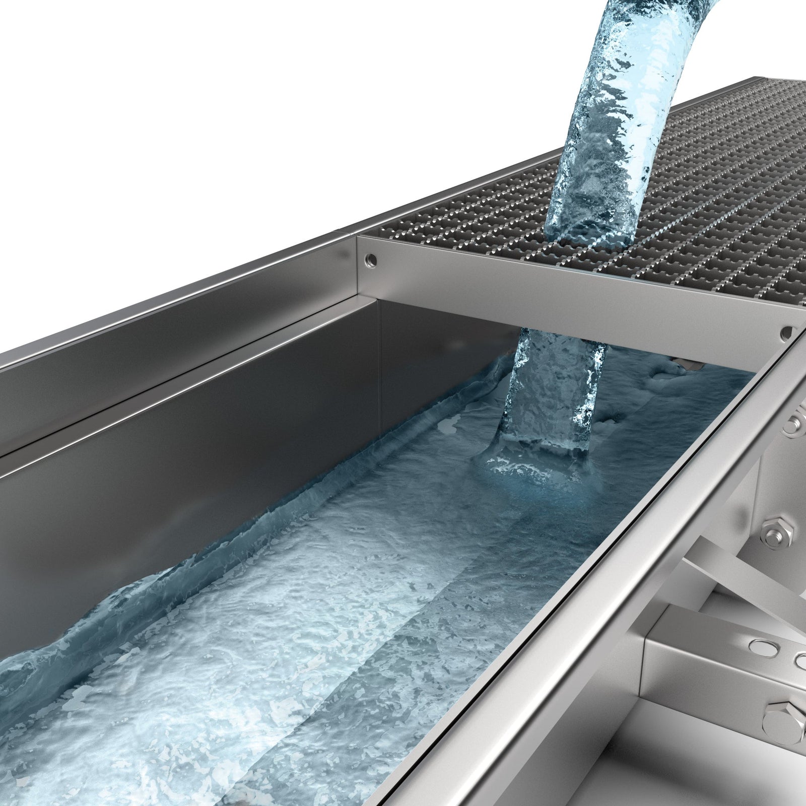 Stainless Steel Pre-Slope Channel System 8 Inch
