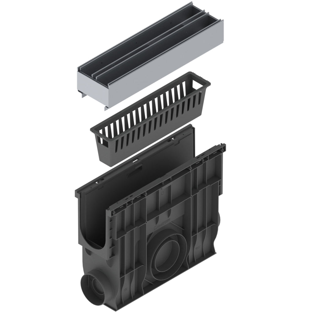 Stainless Steel Slot Drain Clean Out System