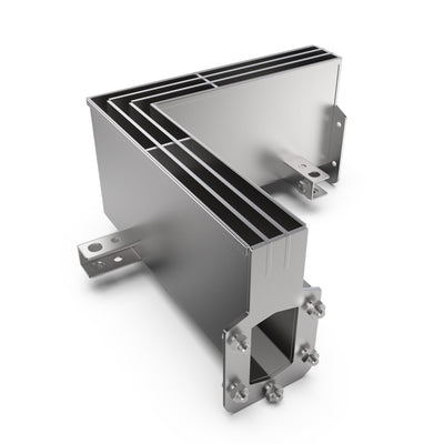Triple Slot 90 Degree Adapter